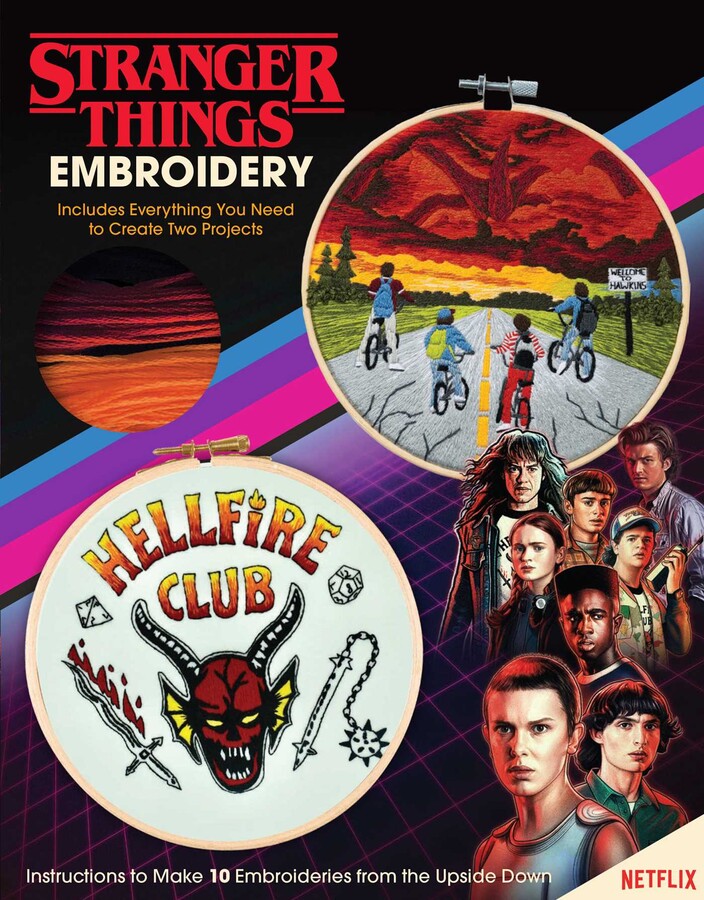 Stranger Things Embroidery - Book Summary & Video | Official Publisher ...