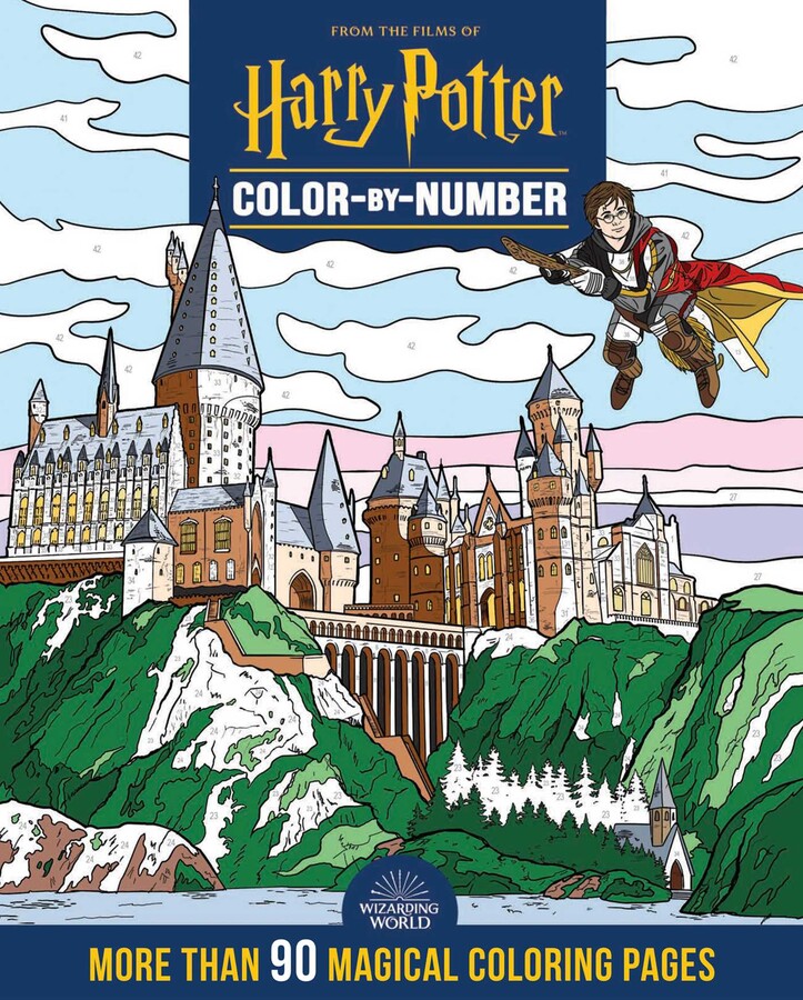 Harry Potter Color-by-Number | Book by Editors of Thunder Bay Press ...