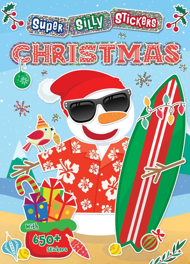 Super Silly Stickers: Christmas | Book by Editors of Silver Dolphin ...