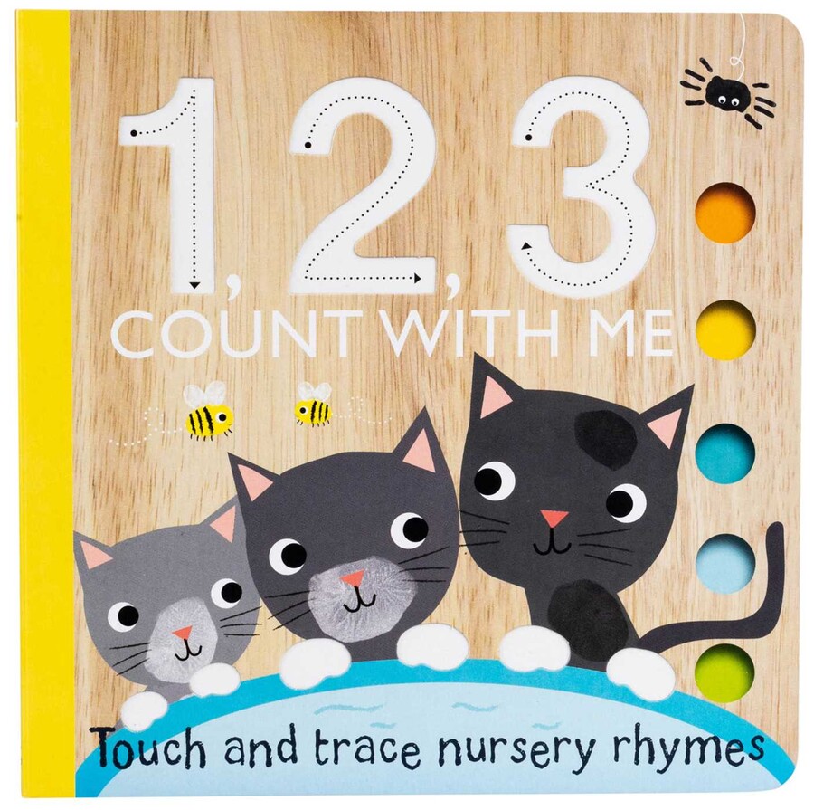 Touch and Trace: 1, 2, 3 Count with Me | Book by Editors of Silver ...