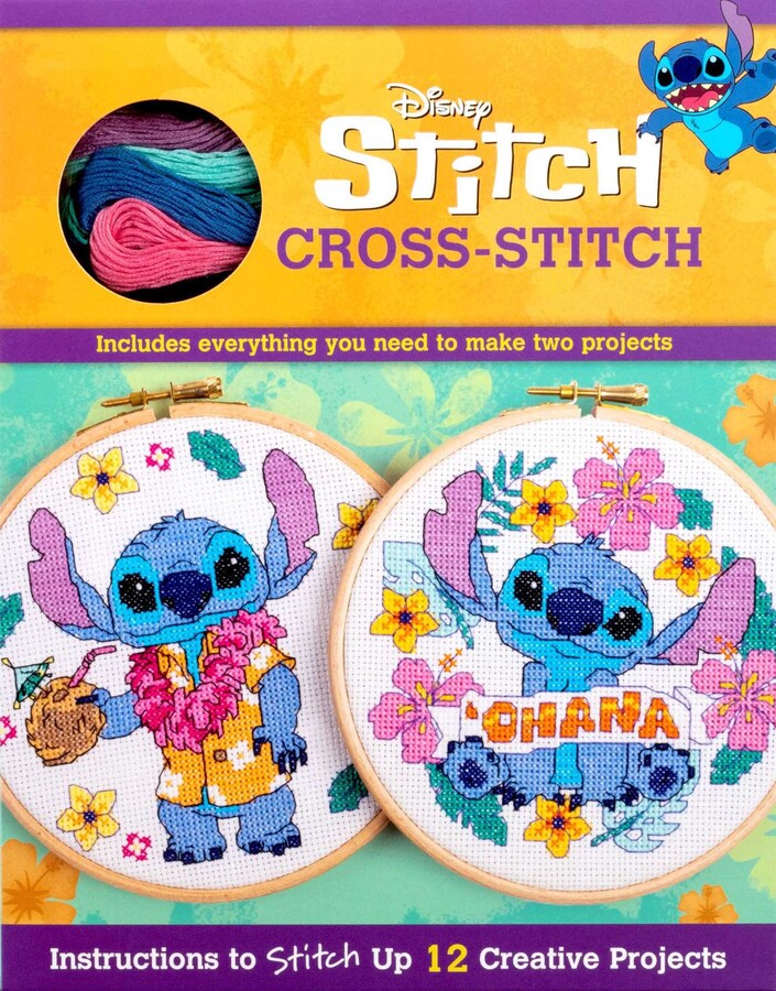 Disney Stitch Cross-Stitch - Book Summary & Video | Official Publisher ...