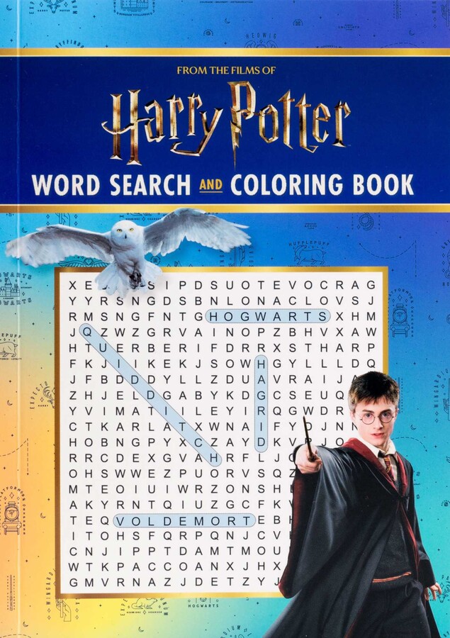 Harry Potter Word Search and Coloring Book | Book by Editors of Thunder ...