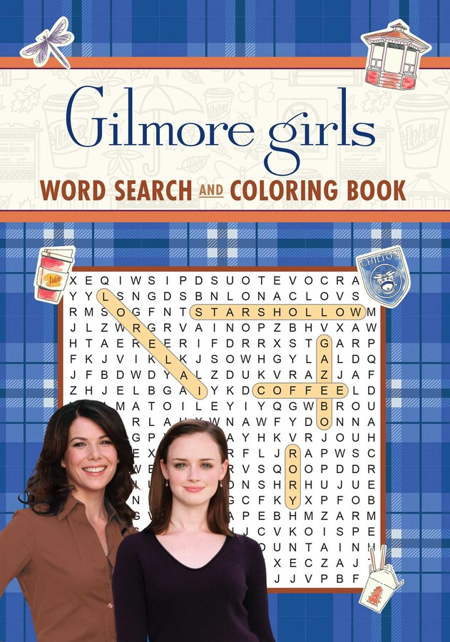 Gilmore Girls Word Search and Coloring Book | Book by Editors of ...