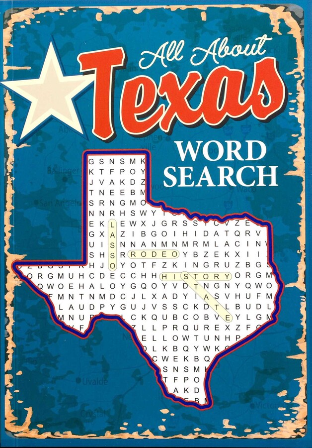 All About Texas Word Search | Book by Editors of Thunder Bay Press ...