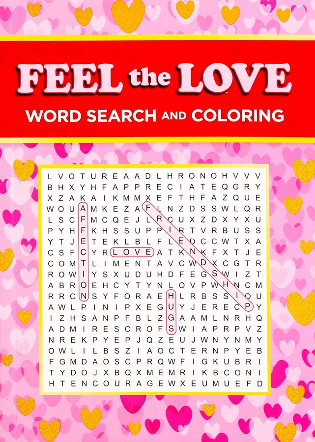 Feel the Love Word Search and Coloring | Book by Editors of Thunder Bay ...
