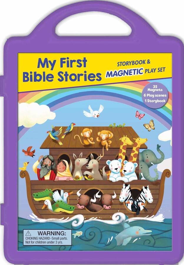 My First Bible Stories: Storybook & Magnetic Play Set - Book Summary ...