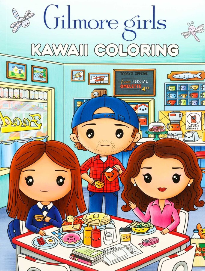 Gilmore Girls Kawaii Coloring | Book by Alejandra Macouzet | Official ...