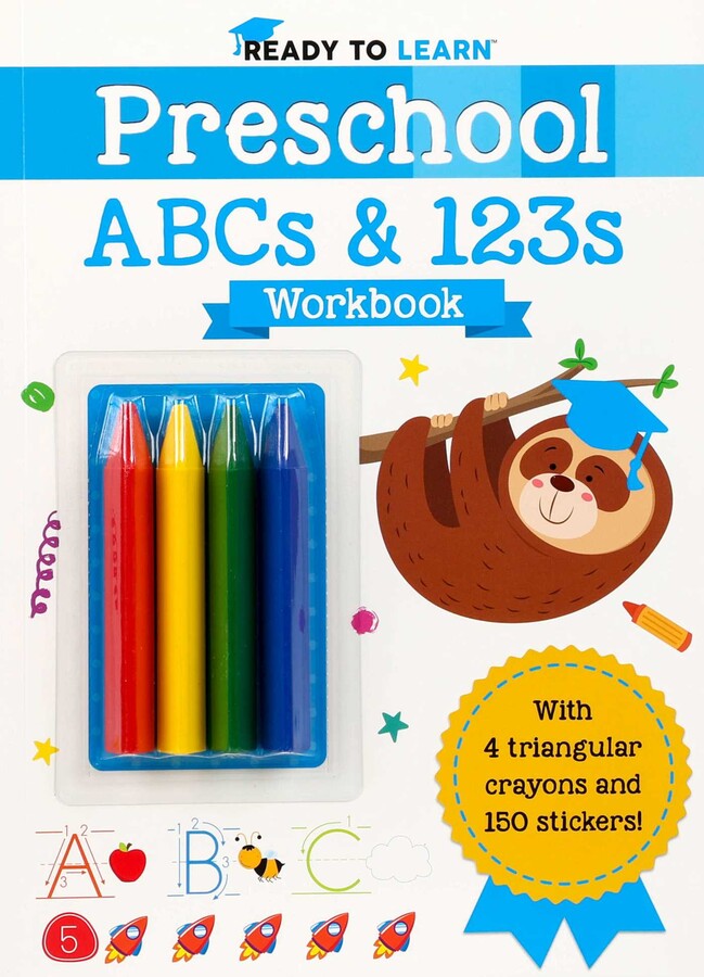 Ready to Learn: Preschool ABCs & 123s Workbook | Book by Editors of ...