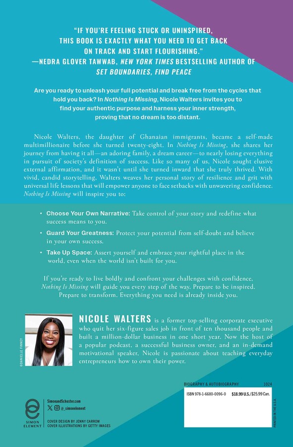Nothing Is Missing | Book by Nicole Walters | Official Publisher Page ...