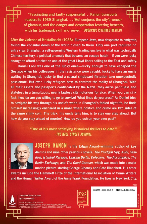 Shanghai | Book by Joseph Kanon | Official Publisher Page | Simon ...