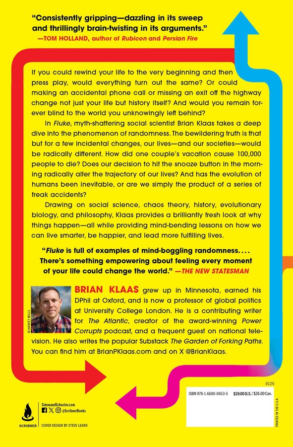 Fluke | Book by Brian Klaas | Official Publisher Page | Simon & Schuster
