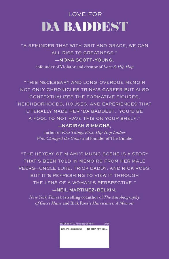 Da Baddest | Book by Trina, Sesali Bowen | Official Publisher Page ...