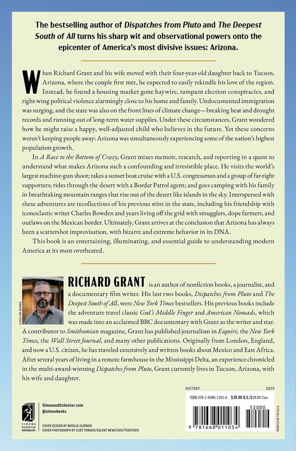 A Race to the Bottom of Crazy | Book by Richard Grant | Official ...