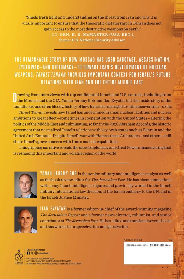 Target Tehran | Book by Yonah Jeremy Bob, Ilan Evyatar | Official ...