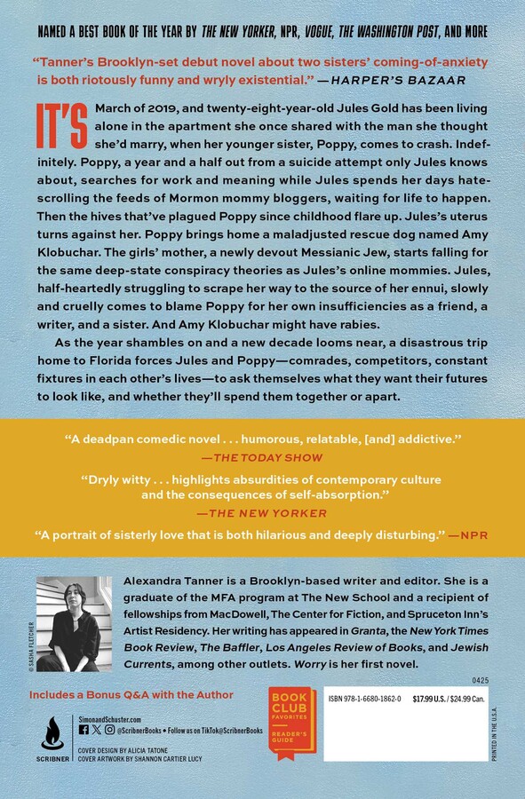 Worry | Book by Alexandra Tanner | Official Publisher Page | Simon ...