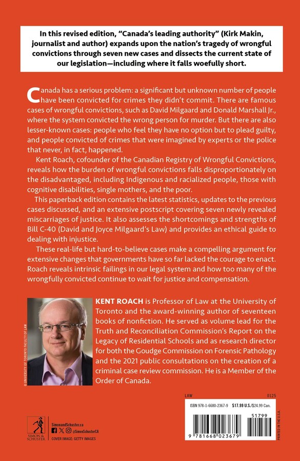 Wrongfully Convicted (Updated and Expanded Edition) | Book by Kent ...