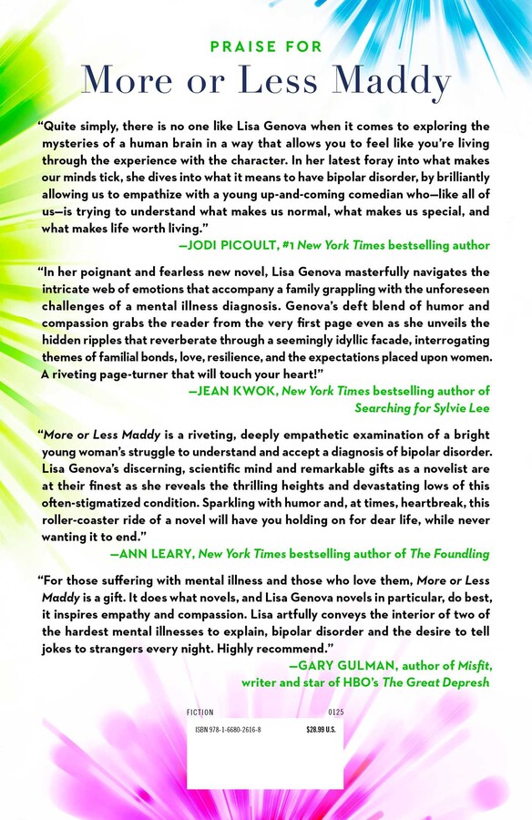 More or Less Maddy | Book by Lisa Genova | Official Publisher Page ...