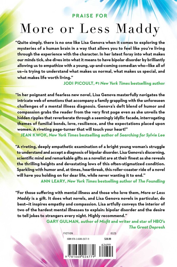 More or Less Maddy | Book by Lisa Genova | Official Publisher Page | Simon & Schuster Canada