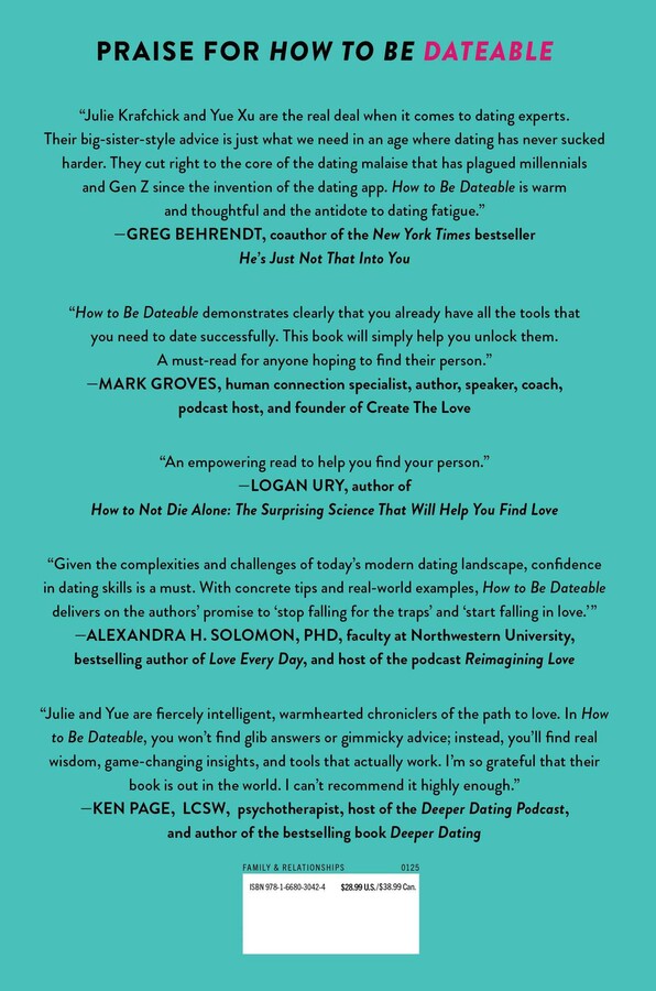 How to Be Dateable | Book by Julie Krafchick, Yue Xu | Official ...