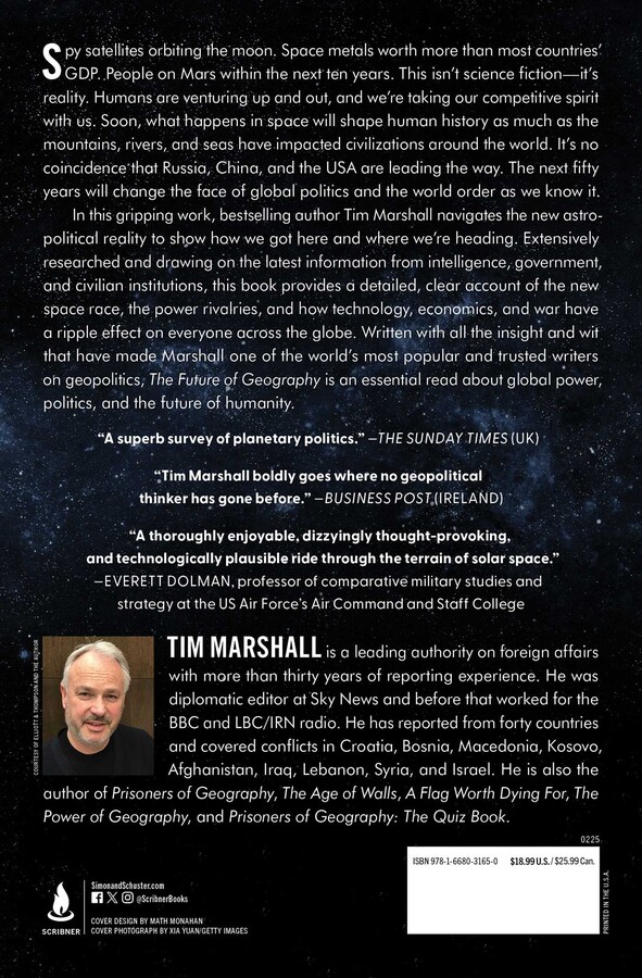 The Future of Geography | Book by Tim Marshall | Official Publisher ...