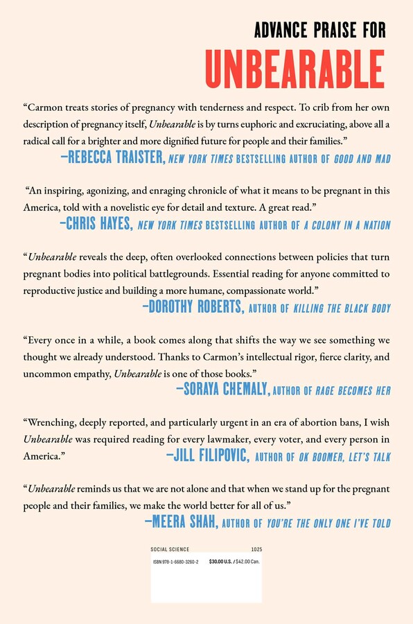 Unbearable | Book by Irin Carmon | Official Publisher Page | Simon ...