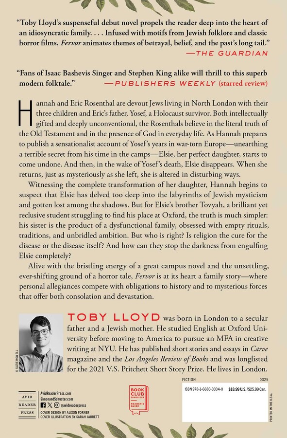 Fervor | Book by Toby Lloyd | Official Publisher Page | Simon & Schuster