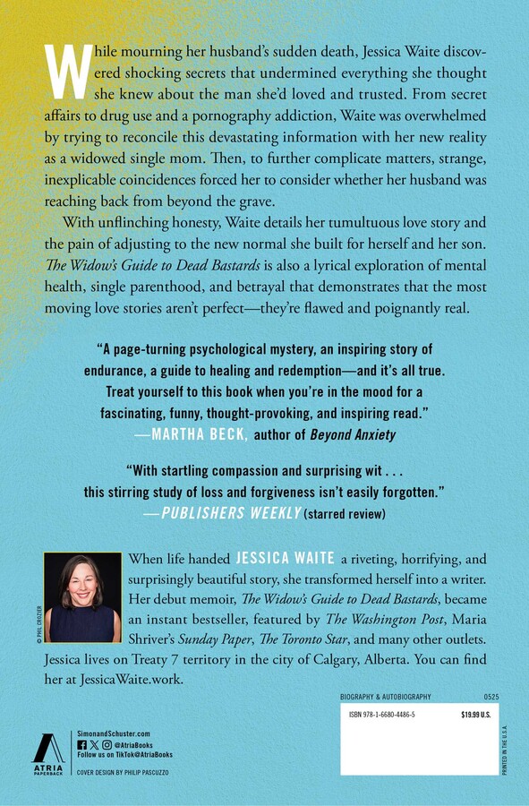 The Widow's Guide to Dead Bastards | Book by Jessica Waite | Official ...