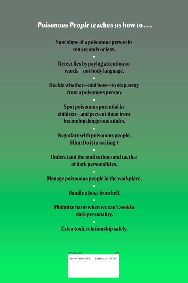 Poisonous People | Book by Leanne ten Brinke | Official Publisher Page ...