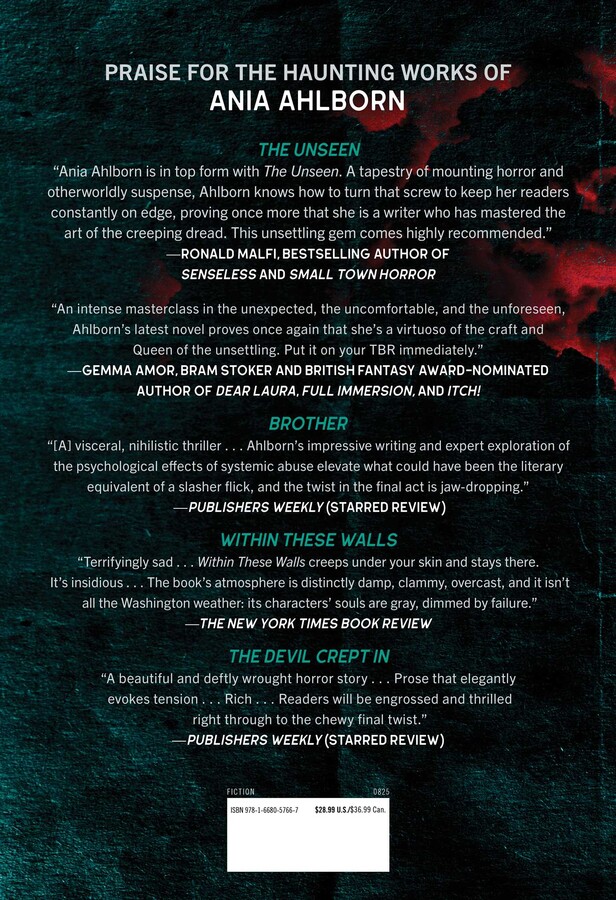 The Unseen | Book by Ania Ahlborn | Official Publisher Page | Simon ...