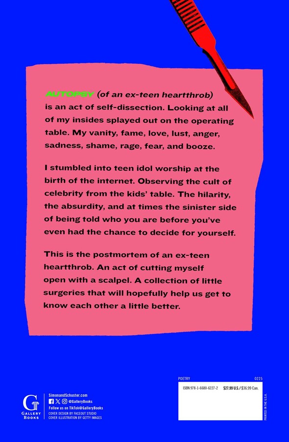 Autopsy (of an Ex-Teen Heartthrob) | Book by Avan Jogia | Official ...