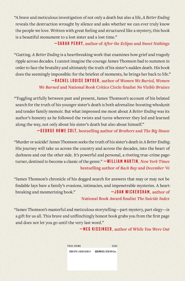 A Better Ending | Book by James Whitfield Thomson | Official Publisher ...