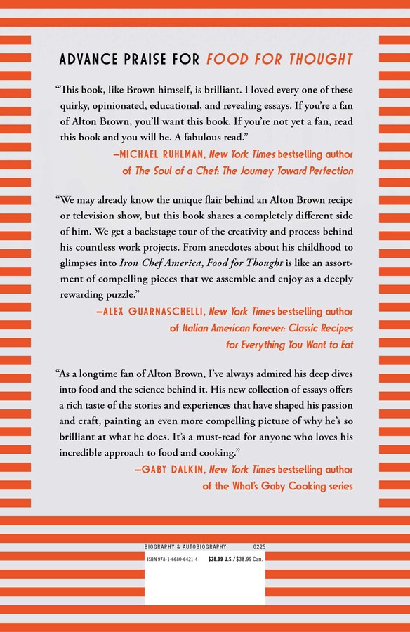 Food for Thought | Book by Alton Brown | Official Publisher Page ...