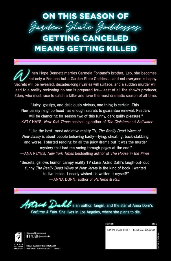 The Really Dead Wives of New Jersey | Book by Astrid Dahl | Official ...