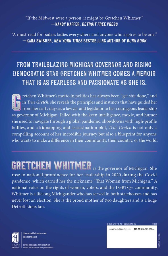 True Gretch | Book by Gretchen Whitmer | Official Publisher Page ...