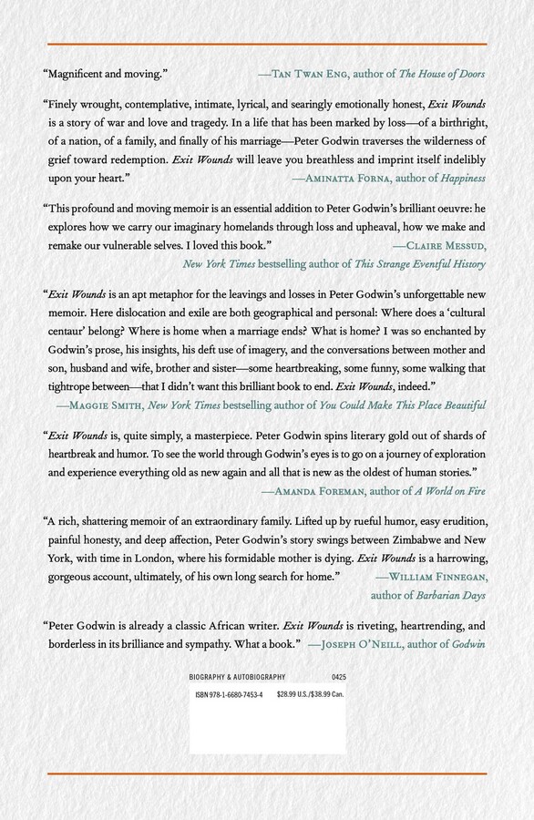 Exit Wounds | Book by Peter Godwin | Official Publisher Page | Simon ...