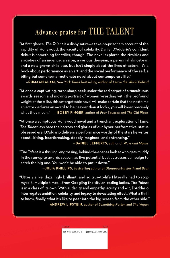 The Talent | Book by Daniel D'Addario | Official Publisher Page | Simon ...