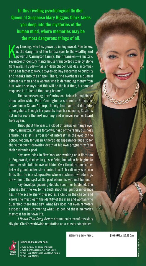 I Heard That Song Before | Book by Mary Higgins Clark | Official ...
