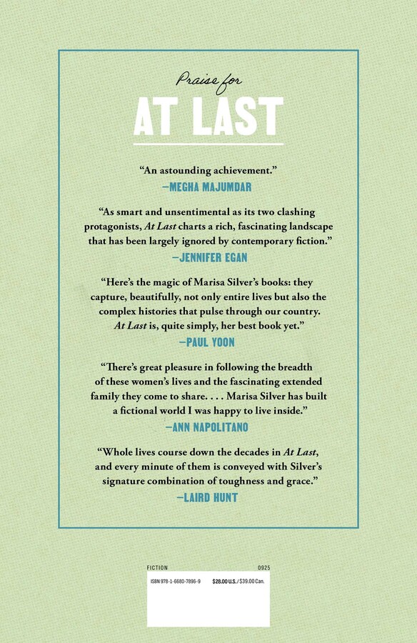 At Last | Book by Marisa Silver | Official Publisher Page | Simon ...