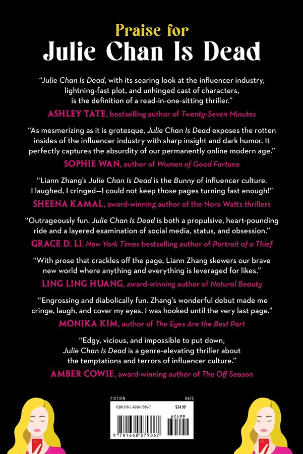 Julie Chan Is Dead | Book by Liann Zhang | Official Publisher Page | Simon & Schuster Canada
