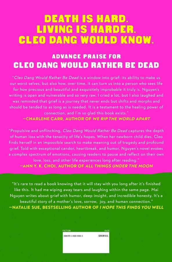Cleo Dang Would Rather Be Dead | Book by Mai Nguyen | Official ...