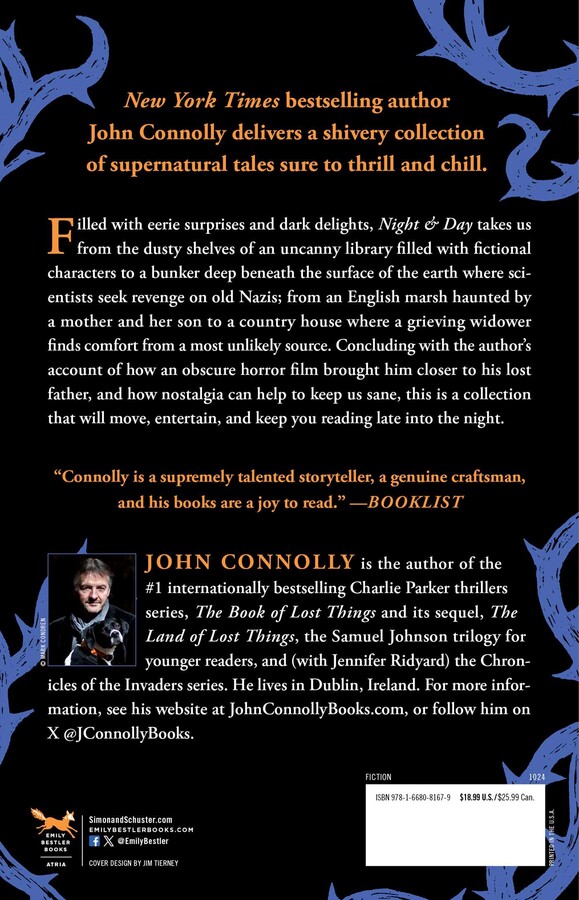 Night and Day | Book by John Connolly | Official Publisher Page | Simon ...