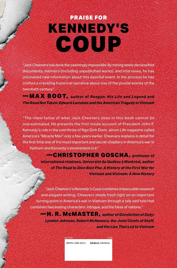 Kennedy's Coup | Book by Jack Cheevers | Official Publisher Page ...
