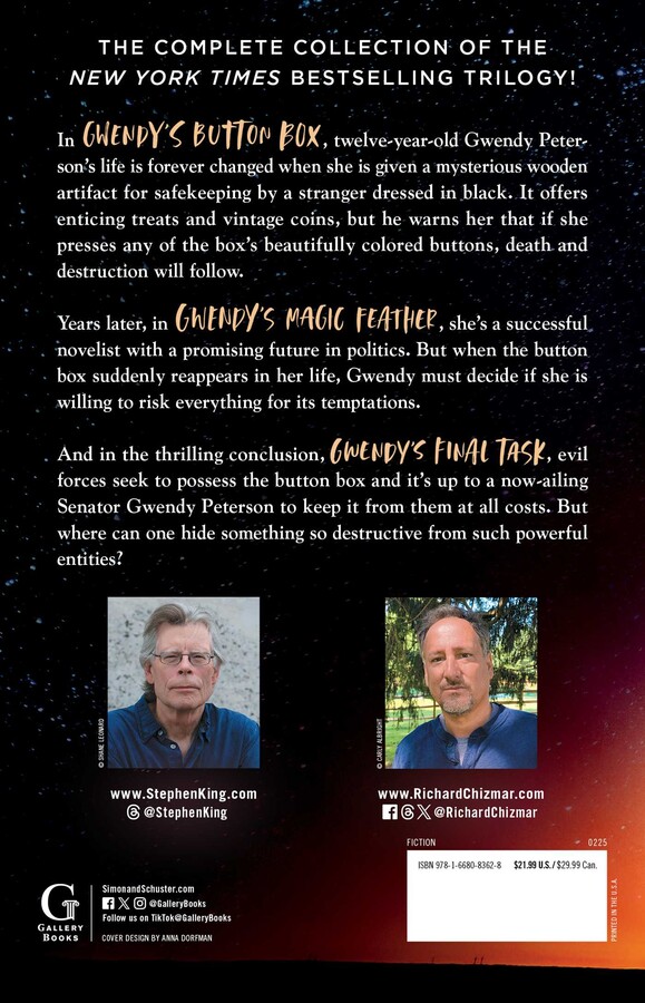 The Gwendy Trilogy (Bind-Up) | Book by Stephen King, Richard Chizmar ...