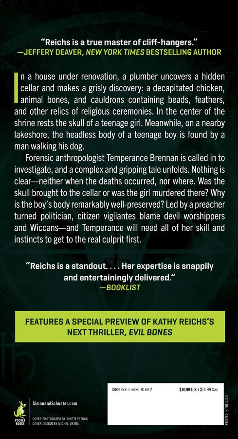 Devil Bones | Book by Kathy Reichs | Official Publisher Page | Simon & Schuster
