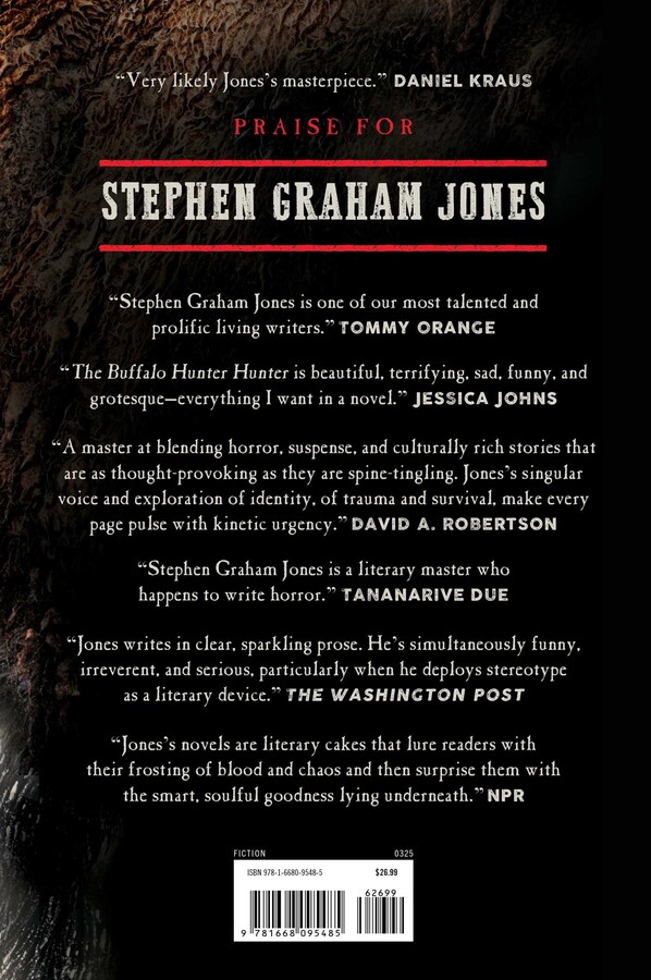 The Buffalo Hunter Hunter | Book by Stephen Graham Jones | Official ...