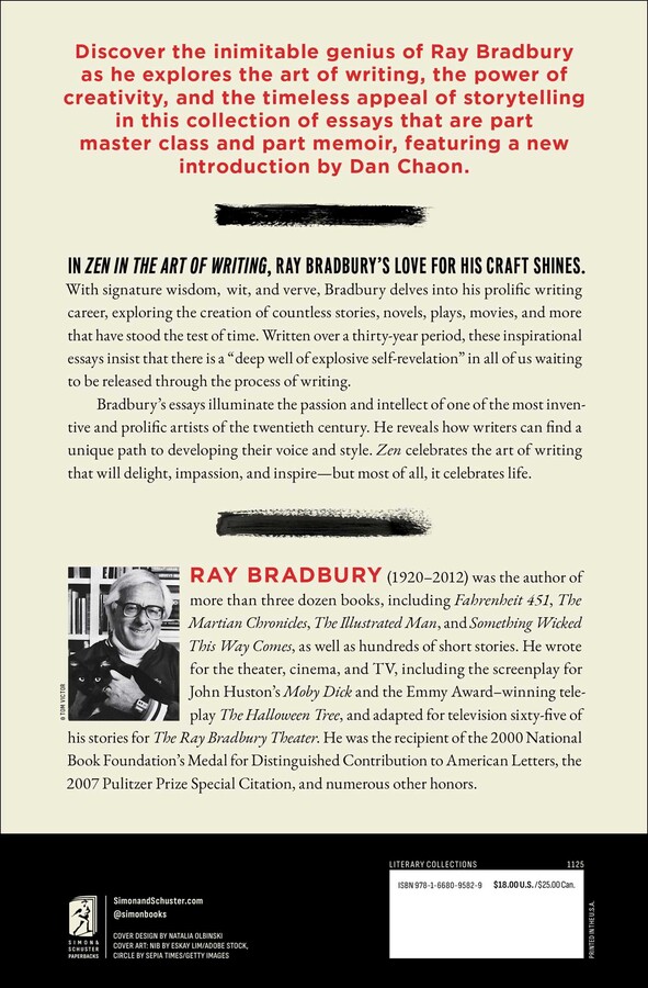 Zen in the Art of Writing | Book by Ray Bradbury | Official Publisher ...