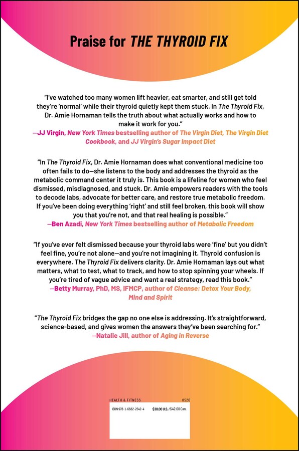 The Thyroid Fix | Book by Dr. Amie Hornaman | Official Publisher Page ...