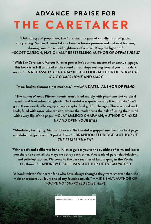 The Caretaker | Book by Marcus Kliewer | Official Publisher Page ...