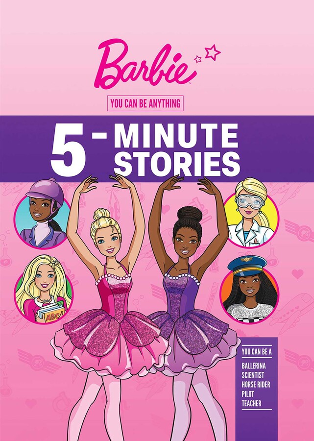 Barbie: You Can Be Anything 5-Minute Stories | Book by Mattel ...