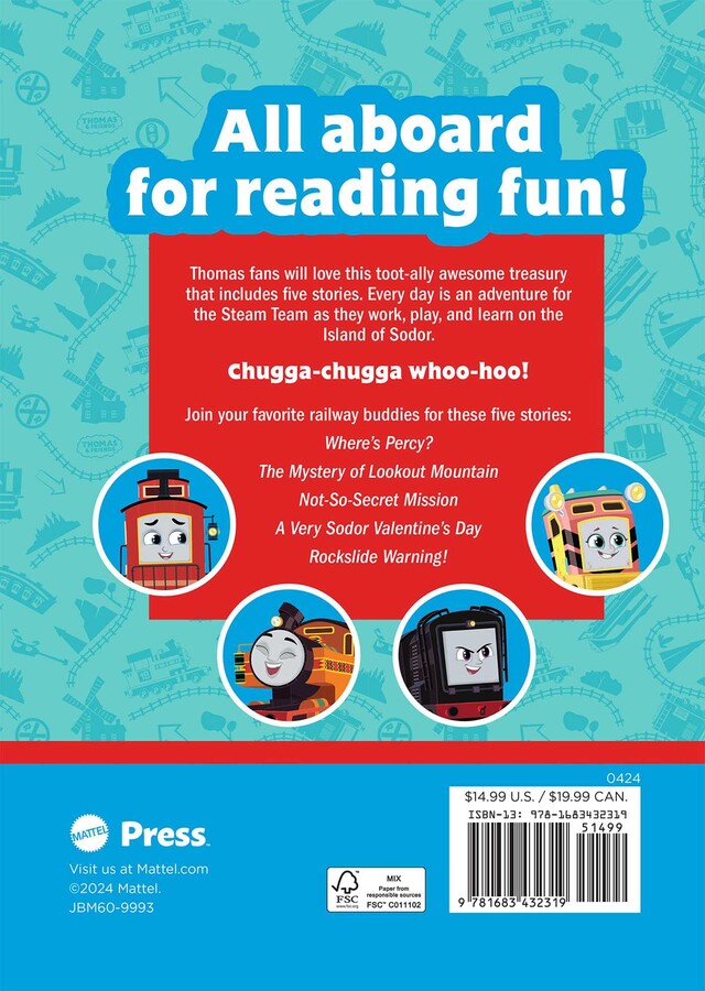 Thomas & Friends: 5-Minute Stories | Book by Mattel | Official ...